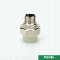 China Industrial Ppr Pipe Fittings , Liquid Transportation Male Threaded Union for sale