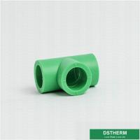 China Pn20 Round Ppr Equal Tee 20 - 160 Mm Smooth Surface For Water Supply System for sale