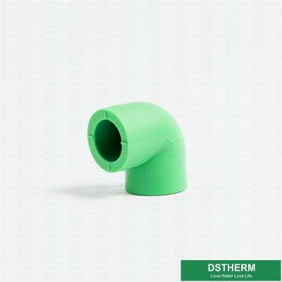 China 90° Ppr Pipe Fittings Elbow Size 20 - 160mm No Heavy Metal Additives for sale