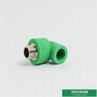 China Flexible 90° Ppr Pipe Fittings , Customized Color Male Threaded Elbow Iso9001 for sale