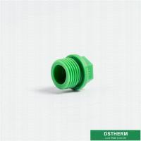 China Recyclable Pipe Fittings Ppr Plug , Round Head Polyethylene Pipe Plugs for sale