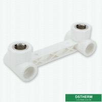 China Round Head Code PPR Pipe Fittings Double Female Tee PN20 Smooth Surface for sale