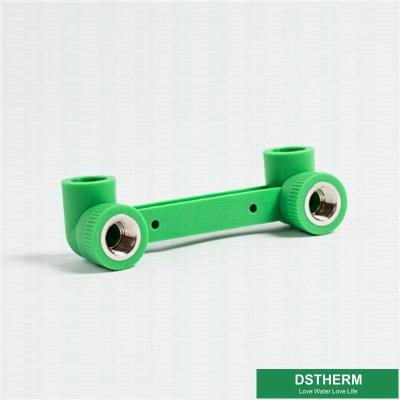 China Welding Connection PPR Pipe Fittings Long Female Tee Elbow 20 - 160mm Size for sale