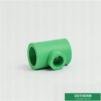 China PN20 Round Equal Ppr Female Tee 20 - 160mm Smooth Surface For Water Supply System for sale