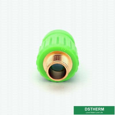 China Equal Shape Male Threaded Coupling , Welding PPR Male Threaded Socket for sale