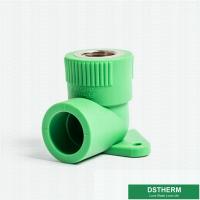 China Recycled Injection PPR Pipe Fittings Double Union Ball Valve With Brass Ball for sale