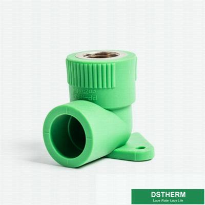 China Recycled Injection PPR Pipe Fittings Double Union Ball Valve With Brass Ball for sale