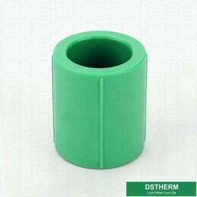 China Injection Green Equal Coupling Ppr Pipe Fittings for sale
