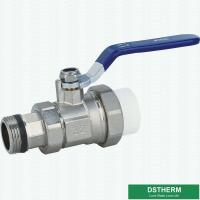 China OEM Water Control Brass PPR Single Union Ball Valve for sale