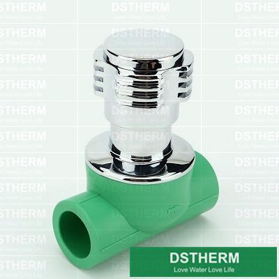China Luxury Ppr Concealed Valve Chrome Plated Handle for sale
