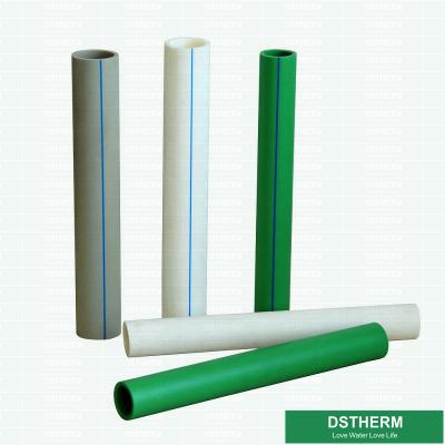 China Hot / Cold Water Ppr Plastic Water Pipe Non Toxic With Higher Flow Capacity for sale