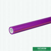 China PPR Chemical Resistant Plastic Pipe Recycled Middle Weight For Cold / Hot Water for sale