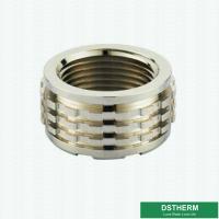 China Brass Inserts Nickel Plated Male Inserts  For Ppr Fittings Germany Designs Heavier Weight for sale