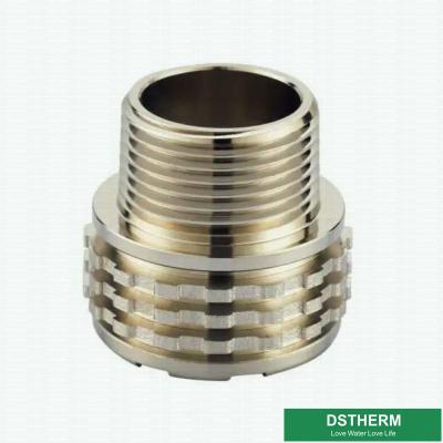 China Nickel Plated Male Brass Inserts For Ppr Fittings Germany Designs Heavier Weight for sale