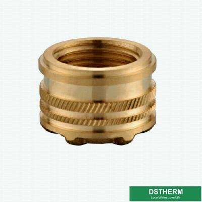 China Brass Inserts Brass Original Color Female Inserts Lighter Weight Customized Designs for sale