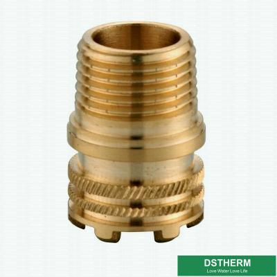 China Brass Original Color Brass Inserts Male Inserts Lighter Weight Customized Designs for sale