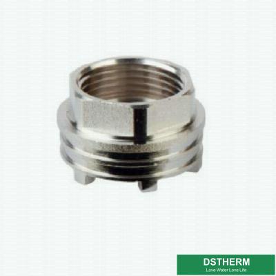 China Ppr Female Brass Inserts Lighter Weight Customized Designs Shinning Nickel Plated for sale