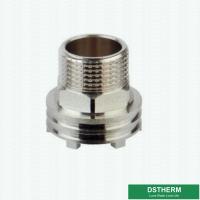 China Lighter Weight Customized Designs Ppr Female Brass Inserts With Shinning Nickel Plated for sale