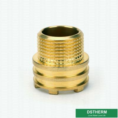 China CW617N Material Customized Designs Male Brass Inserts Lighter Weight For Ppr Fittings for sale