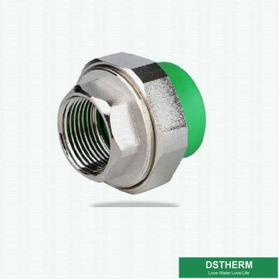 China Nickel Plated Female Union For Ppr Fittings Customized Designs With Knurls for sale