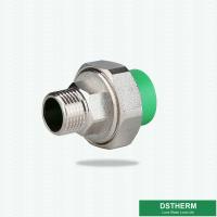 China Nickel Plated Male Union For Ppr Fittings Customized Designs With Knurls for sale