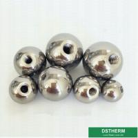 China Chrome Plated Brass Ball Customized Designs And Weight For Brass Ball Valves for sale