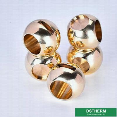 China Copper Color Brass Ball Customized Weight For Stainless Steel Ball Valve Brass Ball Valve PVC Ball Valve for sale