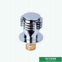 China Chrome Plated Round Handle For Stop Valve Top Parts With Brass Cartridges for sale