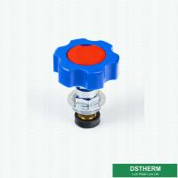 China Blue Color Plastic Ppr ABS Handle For Stop Valve Top Parts With Brass Cartridges for sale