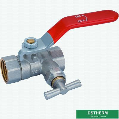 China Water Supplying Special Ball Valve With Tap Handle Female Threaded Forged High Pressure Brass Ball Valve for sale