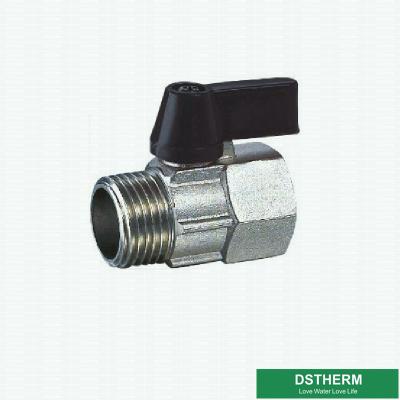 China CW617N Customized Mini Forged Brass Ball Valve Male Female Threaded  Brass Ball Valve for sale
