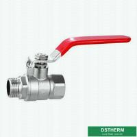 China Male Female Nickel Plated Middle Weight Water Supplying Ball Valve Customized Forged Brass Ball Valve for sale