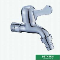China Chrome Plated Water Tap Washing Machines Brass Bibcock for sale