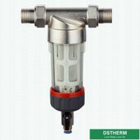 China Customized Heavier Brass Body Sediment Water Pre Filter Reusable Spin Down Filter For Whole House for sale