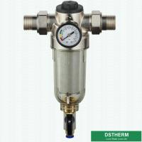 China Whole House Washable Brass Body Whole House Washable Pipeline Stainless Steel Mesh Brass Water Pre Filter for sale