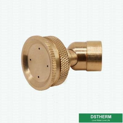 China Customized Brass Garden Fittings 360 Degrees Adjustable Brass Water Fine Mist Sprayer Hose Nozzle for sale