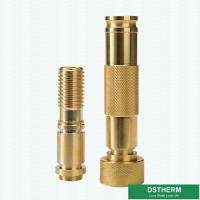 China Square Head Solid Flow Controls Hose Nozzle Brass Fittings for sale
