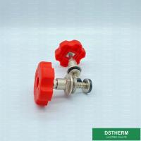 China Chrome Plated Brass Threaded Ppr Stop Valve Cartridges With Handle for sale