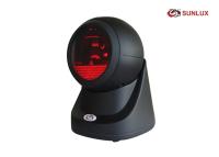 China Omnidirectional RS232 Barcode Scanner with Adjustable Stand 20 Laser Scan Lines for sale