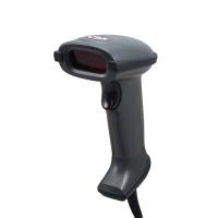 China Durable Exquisite Black Laser Wired Online Upgrade Barcode Scanner for sale