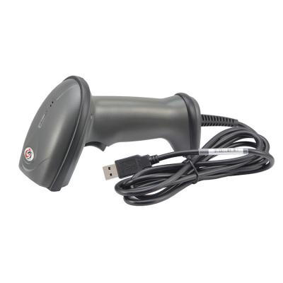 China ABS PC Shell Wired Barcode Scanner , Handheld Type 1d Laser Scanner Dustproof for sale