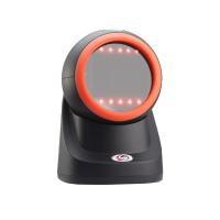 China High Resolution Fixed Desktop Counter 2D Barcode Scanner Black Color for sale