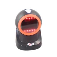 China High Resolution Fixed Desktop Counter 2D Barcode Scanner Black Color for sale
