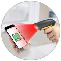 China Intelligent Industrial Barcode Scanner 200 Times / Second Scan Speed for sale