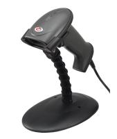 China Black Automatic Barcode Scanner Convenient Operation Plug And Play for sale