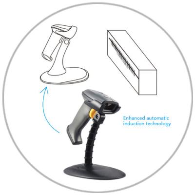 China Dismountable Automatic Barcode Scanner With Stand Super High Reading Speed for sale
