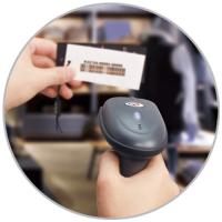China Dismountable Automatic Barcode Scanner With Stand Super High Reading Speed for sale