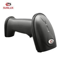 China Bluetooth Laser Barcode Scanner, Plug and Play 2.4G Wireless Code Reader for sale