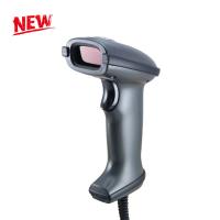 China Popular 2D QR Barcode Scanner, USB Cable Black Retail Code Reader for sale