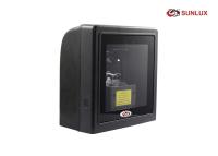 China Economic Omnidirectional Barcode Reader Black Shell 20 Laser Scan Lines for sale